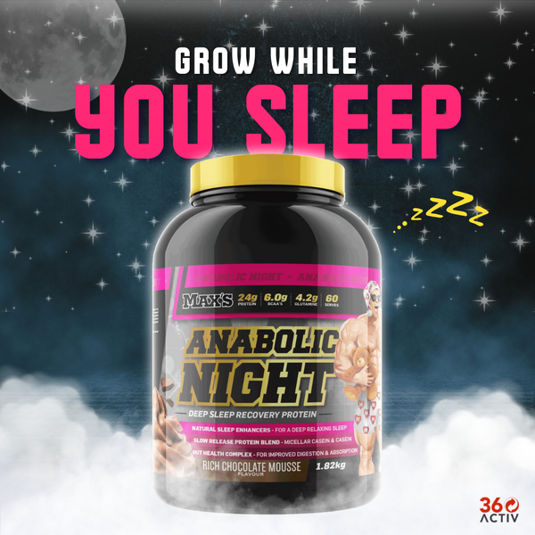 MAX'S Anabolic Night Choc Mousse 900g – 360activ