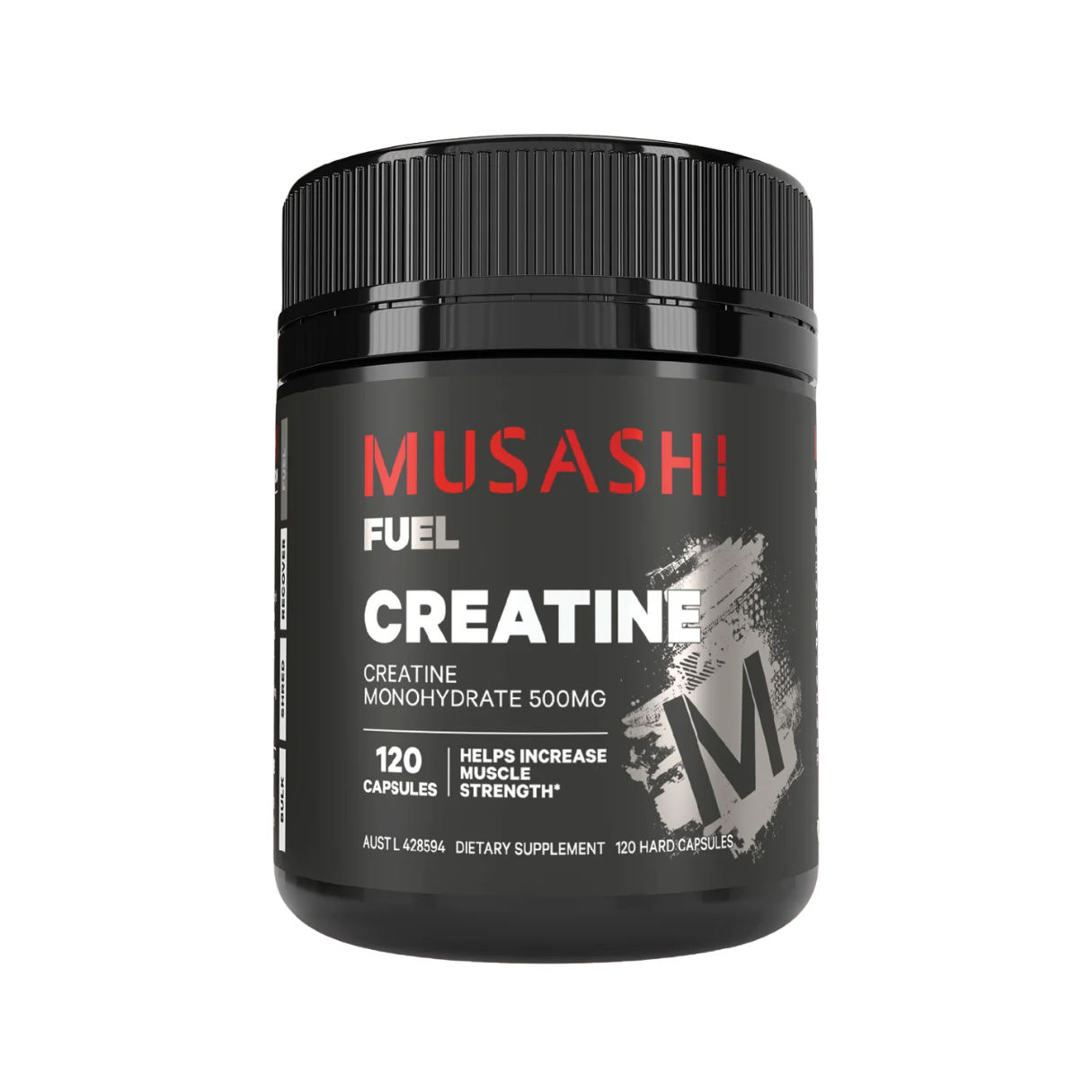 Musashi Creatine Capsules (120 Caps) – 360activ