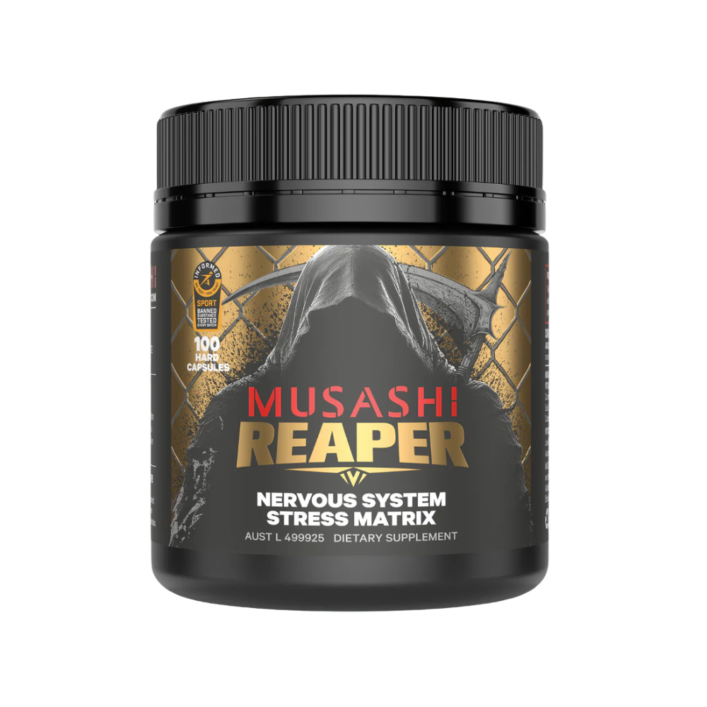 Musashi Reaper Nervous System Stress Matrix (100 Caps) – 360activ